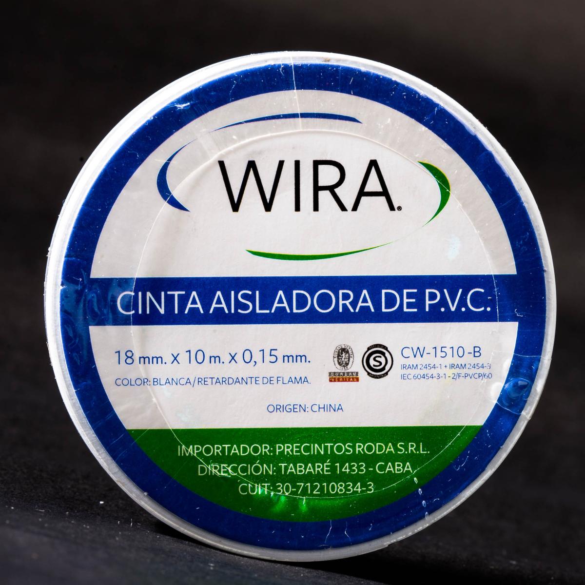 WIRA - Cinta aisladora, CABA